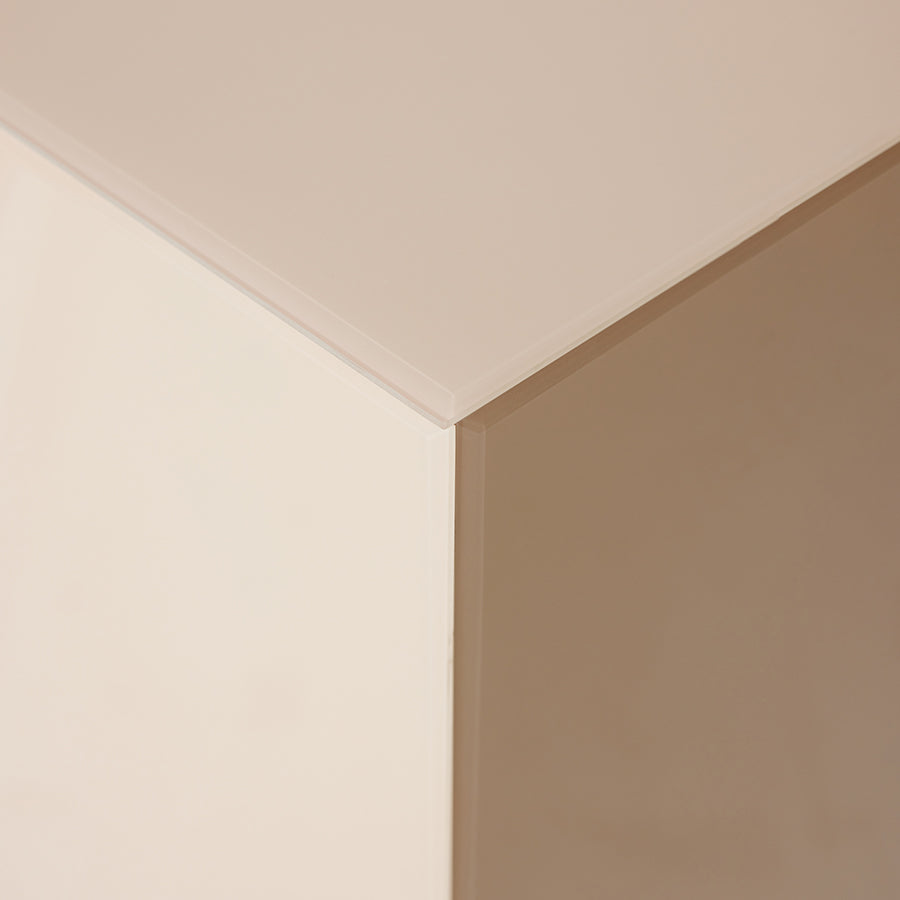 Spiegel pilaar, MIRROR PILLAR S NUDE – Lette Lys